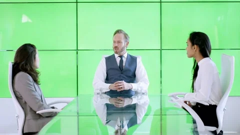 4K Business management team in a meeting... | Stock Video | Pond5