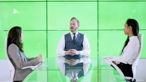 4K Business management team in a meeting... | Stock Video | Pond5