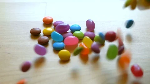 Falling Candy Stock Footage ~ Royalty Free Stock Videos | Pond5