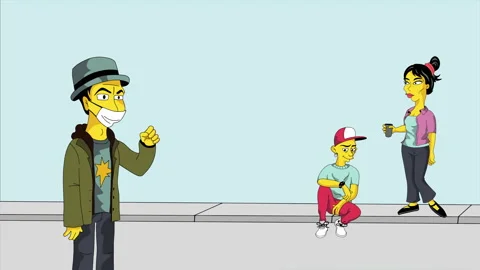 Two Girl Cartoon Stock Videos – Royalty-Free HD & 4K Videos | Page 3