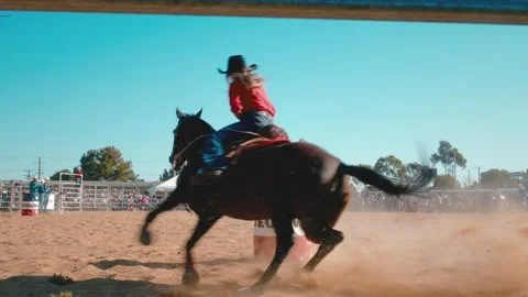 Slow Riding Cowgirl Stock Videos – Royalty-Free HD & 4K Videos