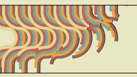 4k classic retro animation in modern sty... | Stock Video | Pond5