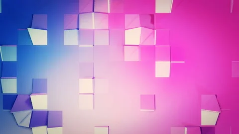 4k clean low poly animated background in... | Stock Video | Pond5