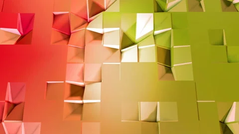 4k clean low poly animated background in... | Stock Video | Pond5