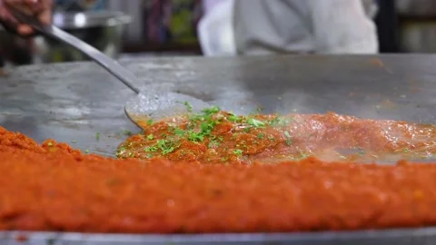 4K Closeup shot of a chef making famous ... | Stock Video | Pond5