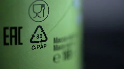 4k Closeup view of 80 cpap recycling sig... | Stock Video | Pond5