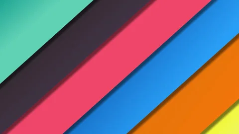 4K COLORFUL SHAPE BG ANIMATION. SEAMLESS... | Stock Video | Pond5