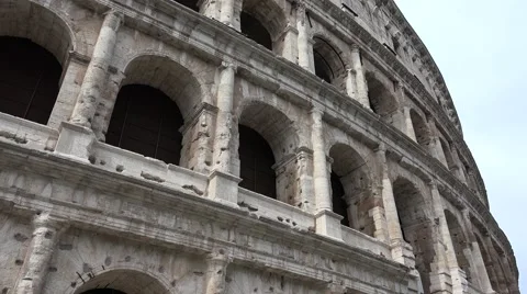 4K Colosseum Crowd People Tourists Visit... | Stock Video | Pond5