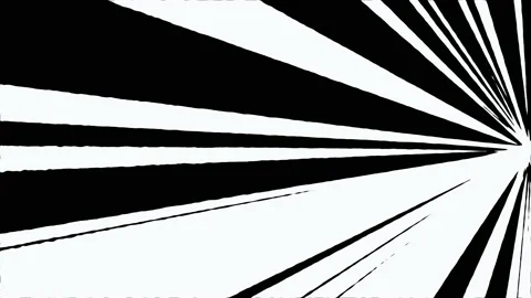 4K Comic Cartoon Super Fast Speed line f... | Stock Video | Pond5