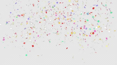 4K Confetti Particles Animation with Qui... | Stock Video | Pond5