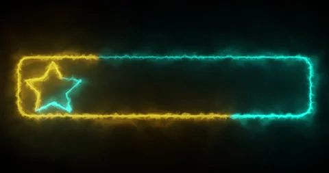 4K cool animated fancy lower third with ... | Stock Video | Pond5