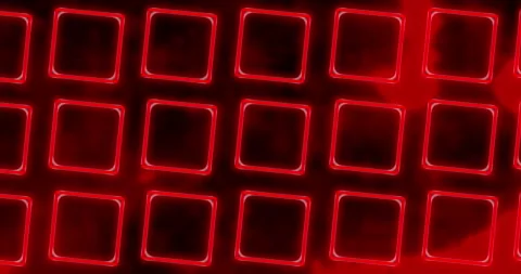 4K cool design square animation on color... | Stock Video | Pond5