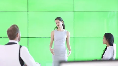 4K Corporate business team in a meeting ... | Stock Video | Pond5