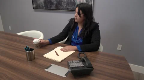 4K Corporate Professional Woman Reviewin... | Stock Video | Pond5