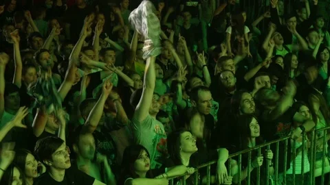 Crowd Of Fans Stock Footage ~ Royalty Free Stock Videos | Pond5