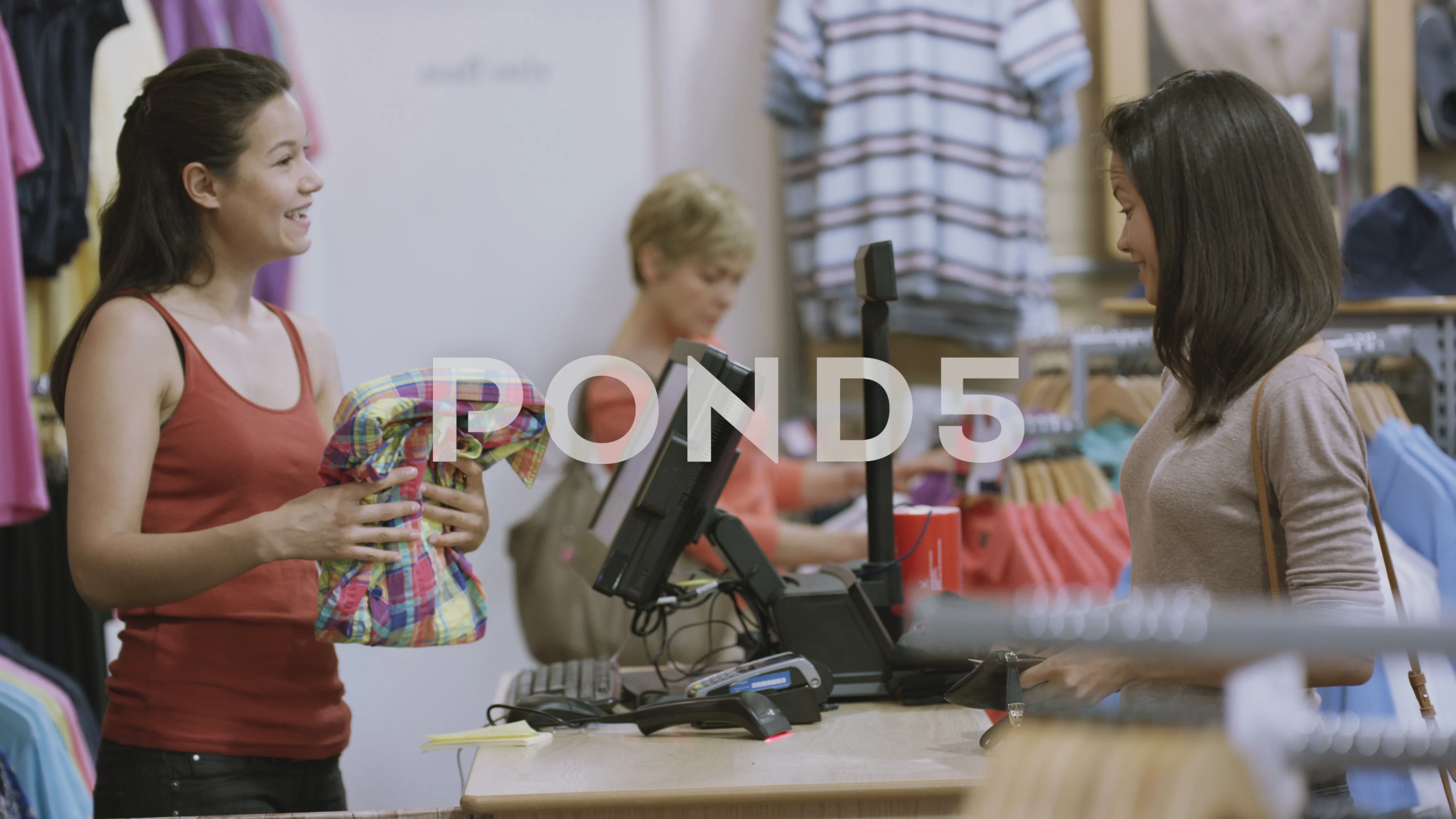 Customer In Clothing Store