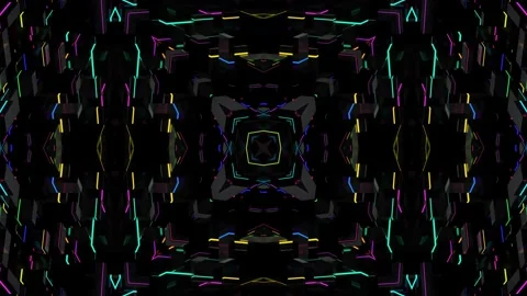 4k dark looped background with abstract ... | Stock Video | Pond5