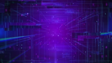 4k digital element background (loopable) | Stock Video | Pond5