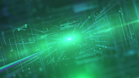 4k digital element background (loopable) | Stock Video | Pond5