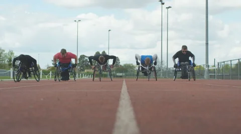 Wheelchair Race Stock Videos – Royalty-Free HD & 4K Videos | Pond5