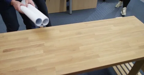 4K Diverse business team roll out world ... | Stock Video | Pond5