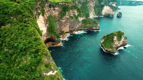 4k Drone of Massive Limestone Cliffs at ... | Stock Video | Pond5