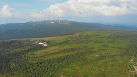 4K Drone Video of Wickersham Dome Trail ... | Stock Video | Pond5
