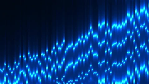 4k effect dynamic stereo blue light | Stock Video | Pond5