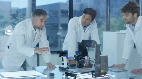 4K Electronic engineering team working i... | Stock Video | Pond5