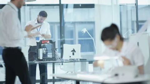 4K Electronic engineering team working i... | Stock Video | Pond5