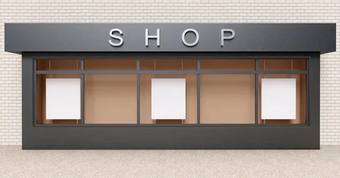 Empty Storefront Stock Footage ~ Royalty Free Stock Videos | Pond5