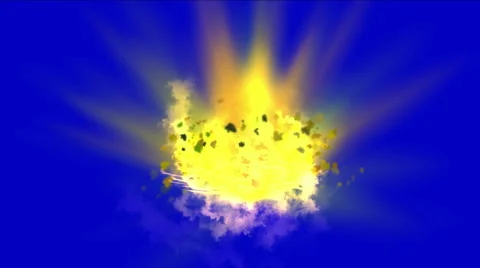 4k Explosion fire light,galaxy smoke,mil... | Stock Video | Pond5