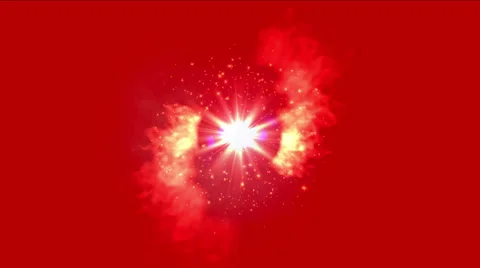 4k Explosion ray light fire flame star r... | Stock Video | Pond5