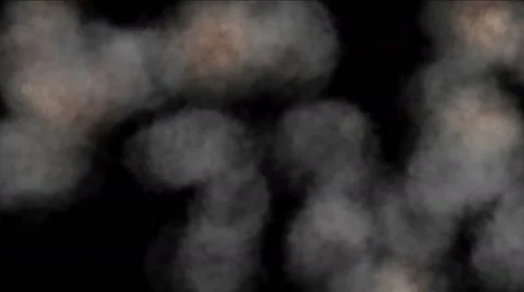 4k Explosion smoke fume particles battle... | Stock Video | Pond5