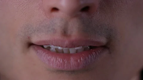 Close Up Mouth Talking Stock Video Footage | Royalty Free Close Up ...