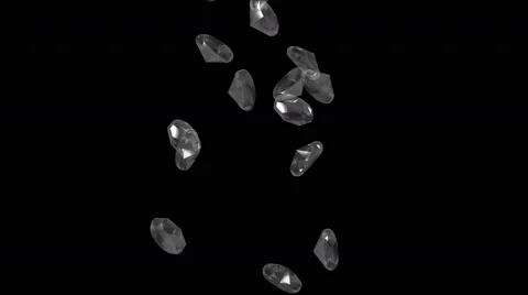 Diamond Jewelry Falling Stock Footage ~ Royalty Free Stock Videos | Pond5