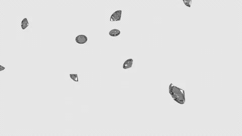 4K Falling Lots of Crystal Diamond on tr... | Stock Video | Pond5