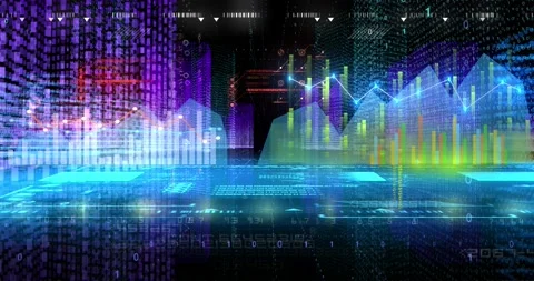 4K financial chart,Business Data trend h... | Stock Video | Pond5