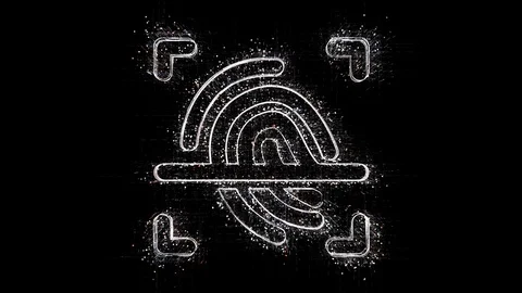 Fingerprint Logo Stock Footage ~ Royalty Free Stock Videos | Pond5