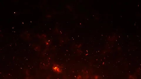 4k fire embers fire Particles sparks ove... | Stock Video | Pond5