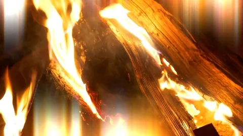 4K Fire Flames Burning Close Up, Bright ... | Stock Video | Pond5
