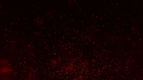 4K Fire particles Burning red hot sparks... | Stock Video | Pond5
