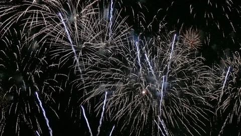 4K Firework display | Stock Video | Pond5