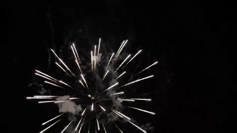 4k firework for new years eve background | Stock Video | Pond5