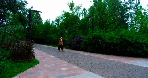 4K first person view of life in Kyrylivs... | Stock Video | Pond5