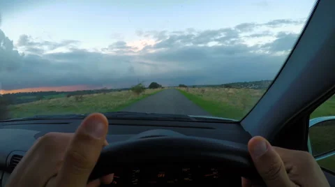 First Person Driving Stock Video Footage | Royalty Free First Person ...