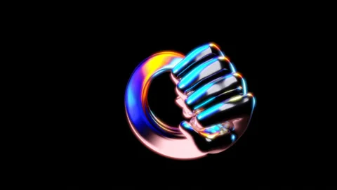 4K Fist fight motion design - 3D Animati... | Stock Video | Pond5