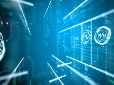 4K Flight pass UI User Interface with HU... | Stock Video | Pond5