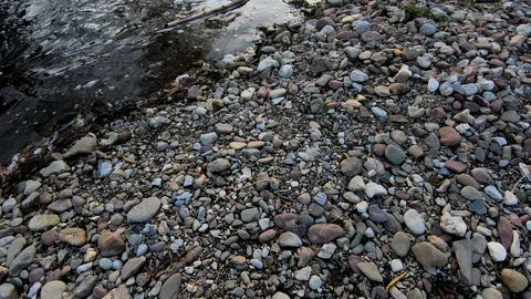 4K Forward moving tilt up river dam with... | Stock Video | Pond5