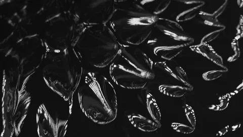 4k Glamorous black liquid background fer... | Stock Video | Pond5